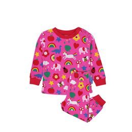 Toby tiger Schlafanzug mit Spielzeug Print in rosa | Gr.: 98