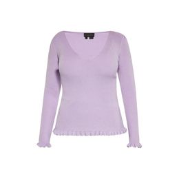 NAEMI Damen Pullover in LAVENDEL | Gr.: L