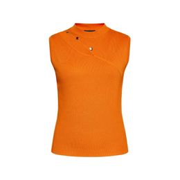 NAEMI Damen Elegant Top in ORANGE | Gr.: S