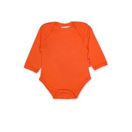 Toby tiger Baby Langarmbody in orange | Gr.: 68