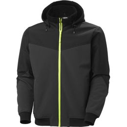 Helly Hansen Softshelljacke "Oxford" in Schwarz | Gr.: 4XL