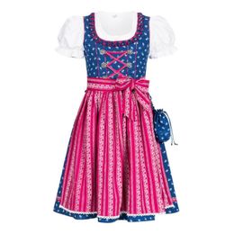 N&uuml;bler N&uuml;bler Kinderdirndl 3-teilig Demi in Dunkelblau | Gr.: 92