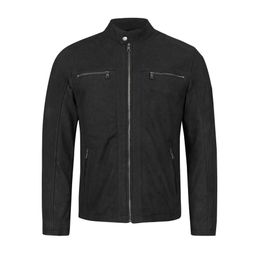 Rock Creek Lederjacke in Schwarz | Gr.: M