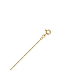 ONE ELEMENT Halskette Rundankerkette aus 585 Gelbgold &Oslash; 1,20 mm in gold | Gr.: 42 cm