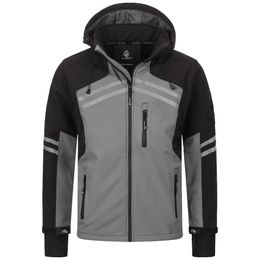 Rock Creek Jacke in Grau | Gr.: 5XL