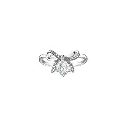 Thomas Sabo Ring Mit Schleife in silber, wei&szlig; | Gr.: 58