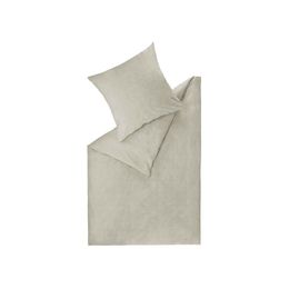 Esprit Renforc&eacute; Kissenbez&uuml;ge und Bettw&auml;sche HARP in Grau | Gr.: 80x80 cm