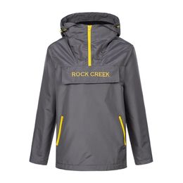 Rock Creek Windbreaker in Dunkelgrau | Gr.: XXL
