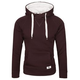 Rock Creek Kapuzenpullover in Weinrot | Gr.: XL