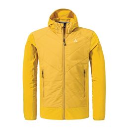 Sch&ouml;ffel Sch&ouml;ffel Daunen- / Thermojacke "Hybrid Jk Style Blaueis MNS" in molten gold | Gr.: 50