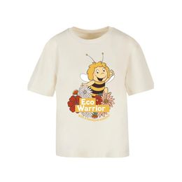 F4NT4STIC Ladies Everyday Tee Die Biene Maja Eco Warrior Heroes of Childhood in Whitesand | Gr.: L