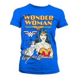 Wonder Woman Shirt in Blau | Gr.: L