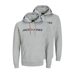 Jack & Jones Jack & Jones Sweatshirt / Hoodie Corp in Light Grey Melange | Gr.: XXL