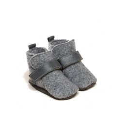 Gottstein Krabbelschuhe Bootee in grau | Gr.: 20/21