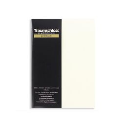 Traumschloss Premium Edel-Jersey Spannbettlaken in schnee | Gr.: 90x200 cm - 100x220 cm