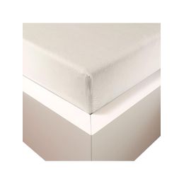 Traumschloss Premium Plus Edel-Jersey Spannbettlaken in schnee | Gr.: 180x200 cm - 200x220 cm