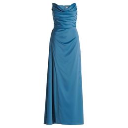 Vera Mont Abendkleid figurbetont in Shiny Bluestone | Gr.: 38