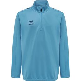 Hummel Halbrei&szlig;verschluss Sweatshirt Hmlcore Multisport Kinder in BLUE DANUBE | Gr.: 164