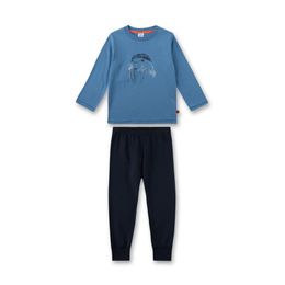 Sanetta Pyjama in Blau | Gr.: 98