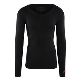 BLACKSPADE Fits perfect Thermounterhemd Thermal Longsleeve - V-Neck in Black | Gr.: XXL