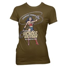 Wonder Woman Shirt in Braun | Gr.: XL