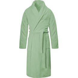 Normani Unisex Premium Bademantel Sivas in Hellgr&uuml;n | Gr.: S