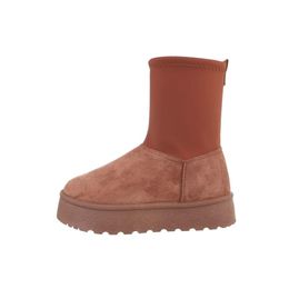 Ital-Design Stiefelette in Camel | Gr.: 37