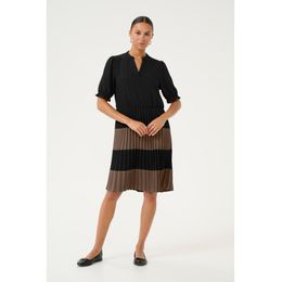 Culture Kleid CUbetty Feminine in Black/RainDrum stripe | Gr.: M