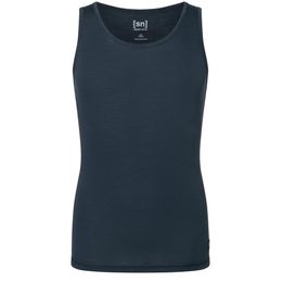 super.natural Merino Tanktop M SIERRA140 TANK in Blau | Gr.: XXL