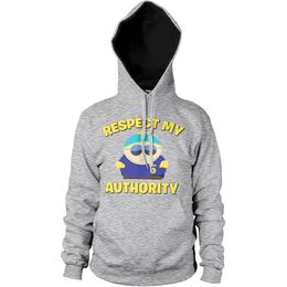 South Park Hoodie "Respect My Authority Hoodie" in Grau | Gr.: L