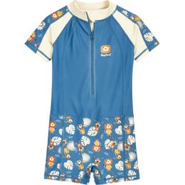 Playshoes Badeanzug in Blau/ Bunt | Gr.: 110/116