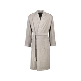 Caw&ouml; Caw&ouml; Badem&auml;ntel Herren Kimono Waffelpique 5508 graphit - 779 in graphit - 779 | Gr.: L