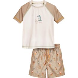 Playshoes 2tlg. Badeoutfit in Hellbraun/ Beige | Gr.: 74/80