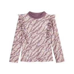 Playshoes Badeshirt "Bl&uuml;mchen" in Lila | Gr.: 110/116
