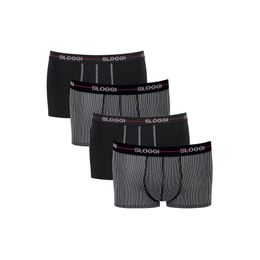 Sloggi Hipster Short / Pant Start in Red - Dark combination | Gr.: M