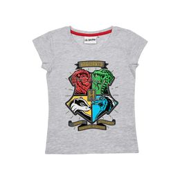 Harry Potter M&auml;dchen T-Shirt in grau | Gr.: 110