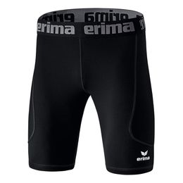 Erima Unisex Erwachsene Elemental Tight, Tights kurz in schwarz | Gr.: XL