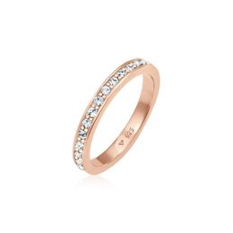 Elli Ring 925 Sterling Silber in Rosa | Gr.: 52