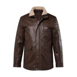 Boston Park Lederjacke in braun | Gr.: 60/62