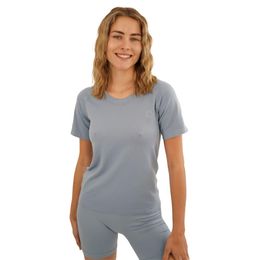 Stark Soul&reg; Stark Soul Sport Shirt Damen Racer - Seamless Laufshirt in skyblue | Gr.: XL/XXL