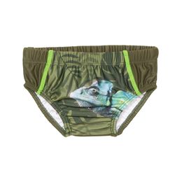 Playshoes UV-Schutz Windelhose Cham&auml;leon in oliv | Gr.: 74/80