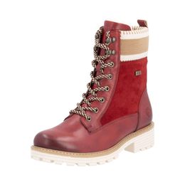 Remonte Stiefelette in Rot/Beige | Gr.: 39