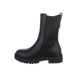 Ital-Design Stiefelette in Schwarz | Gr.: 38