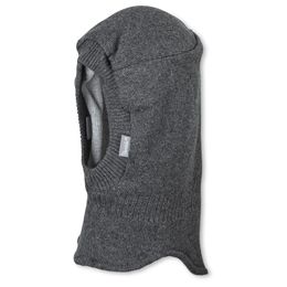Sterntaler Wende-Strickm&uuml;tze in anthrazit mel. | Gr.: 47 cm