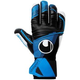 Torwarthandschuh "Uhlsport Soft Hn Comp" in Schwarz | Gr.: 4