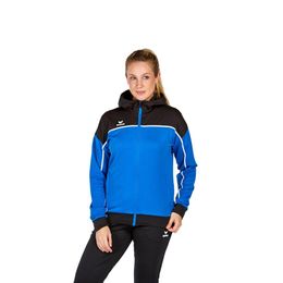 Damen Change By Erima Trainingsjacke mit Kapuze in new royal/schwarz/weiss | Gr.: 36