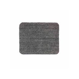 Astra Fu&szlig;matte waschbar ENTRA 1 in Silber | Gr.: 90 x 150 cm