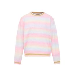 Sidona Damen Sweater in ROSA GELB MEHRFARBIG | Gr.: XL/XXL