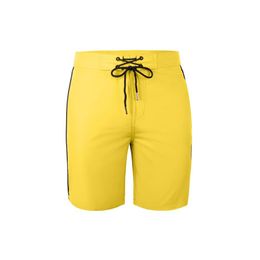 YEAZ DAVEY Badeshorts in gelb | Gr.: L