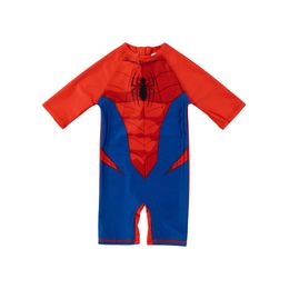 Marvel Spiderman Schwimmanzug UV-Schutz 50+ Overall Einteiler in blau/rot | Gr.: 122/128